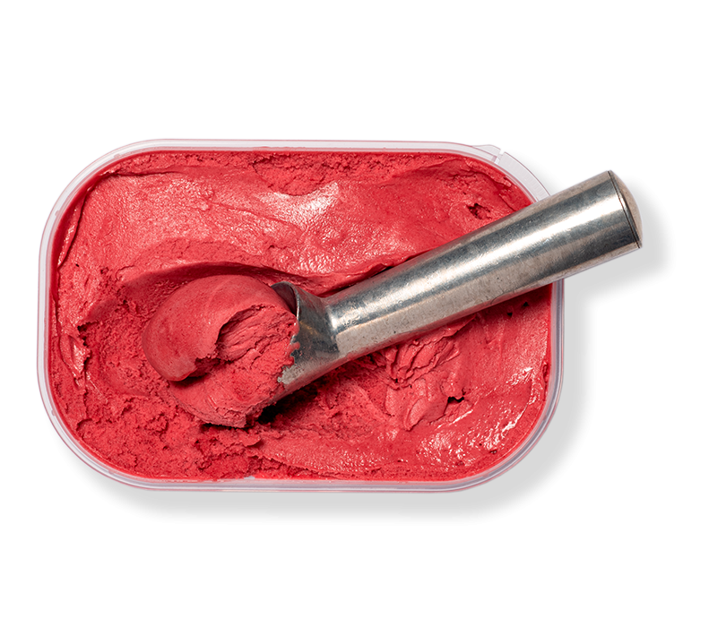 Sorbet Artisanal Fruits Rouges fabriqué en France